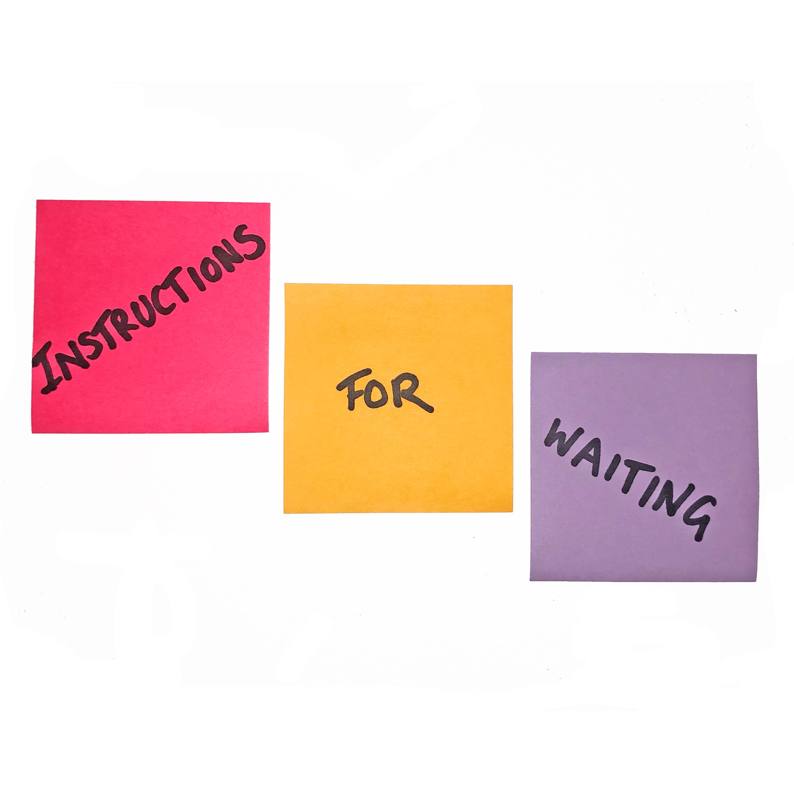 Instructions for waiting | Exhibition – Liminal Gallery